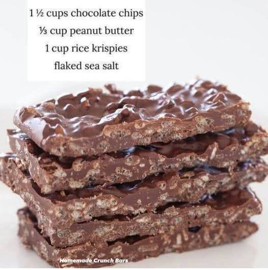 Homemade Crunch Bars – Easy Yum Recipes