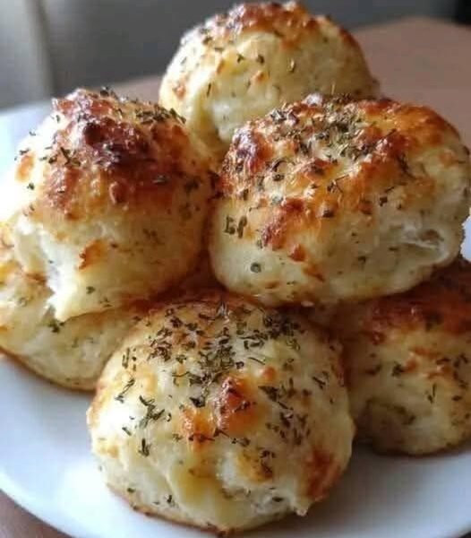 Fluffy Cottage Cheese Garlic Rolls – Easy Yum Recipes