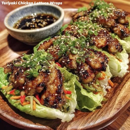 Teriyaki Chicken Lettuce Wraps – Easy Yum Recipes